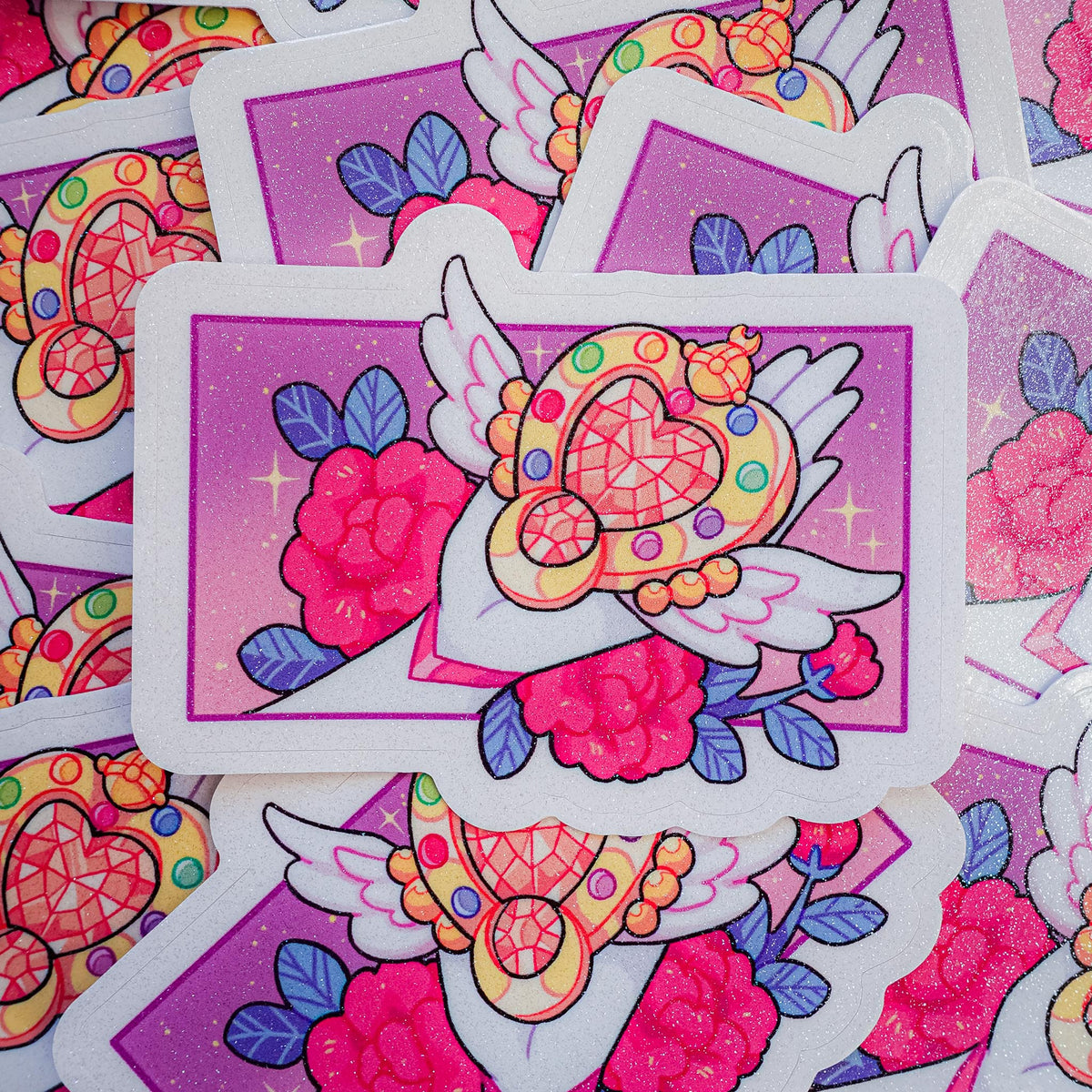 Sparkle Compact Sticker – Amai Dream
